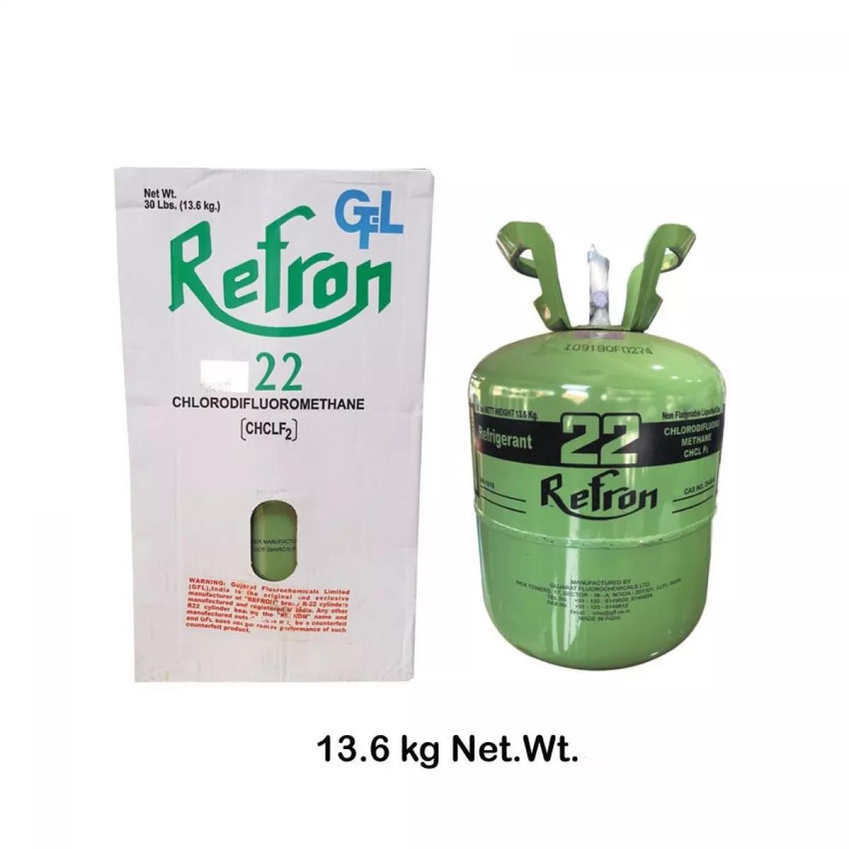 Refrigerant R22 Gaz Refron 13.6kg Soğutucu Gaz